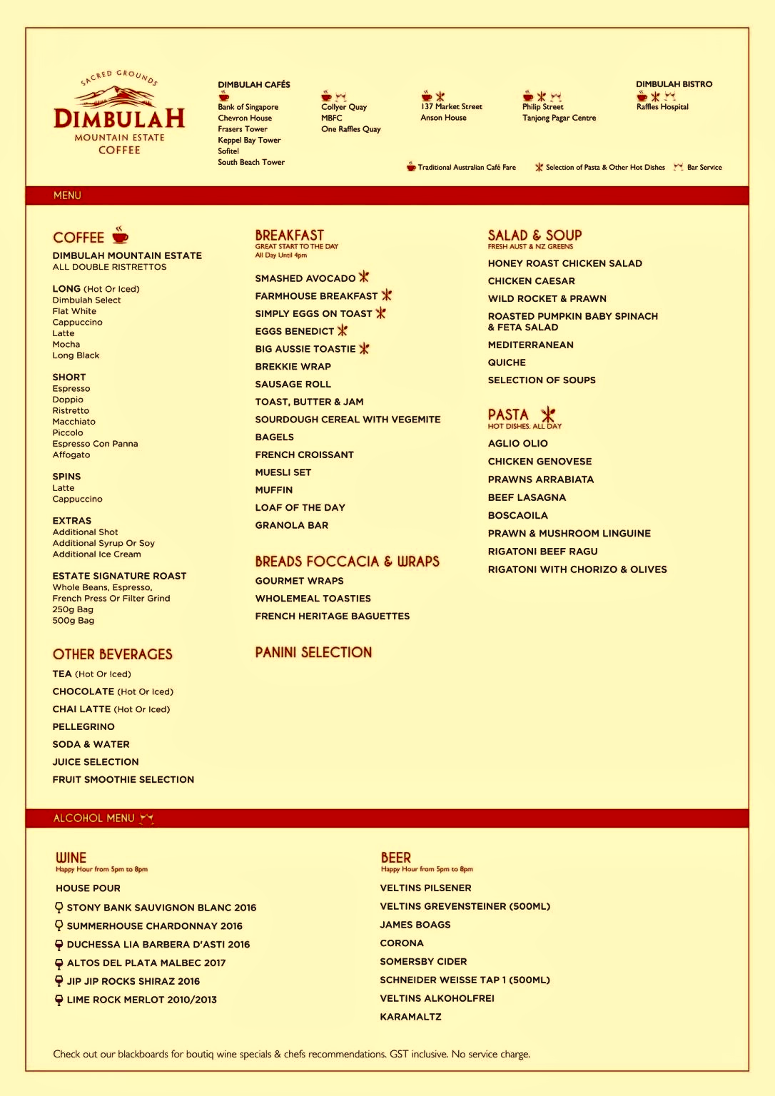 Dimbulah Menu & Price List Singapore Updated 2024 – SG Menuu