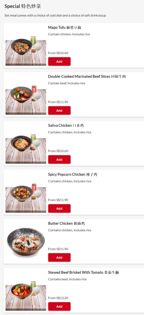 Delibowl Rice Bowl Menu & Price List Singapore Updated 2024 – SG Menuu