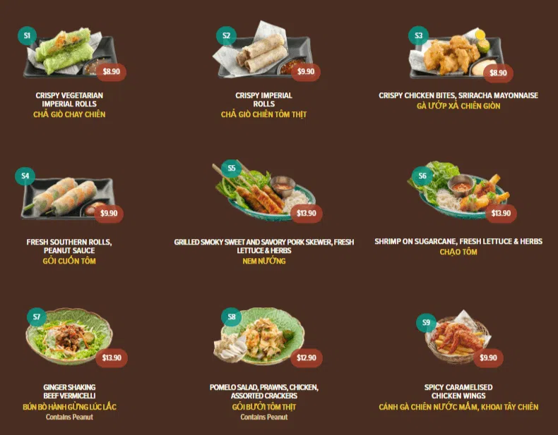 NamNam Menu & Price List Singapore Updated 2024 – SG Menuu