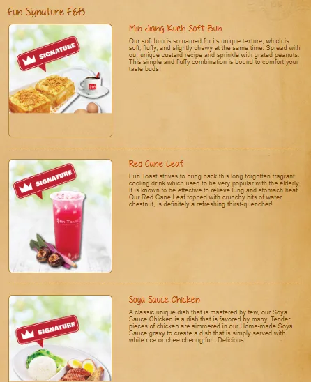 Fun Toast Menu & Price List Singapore Updated 2024 – SG Menuu
