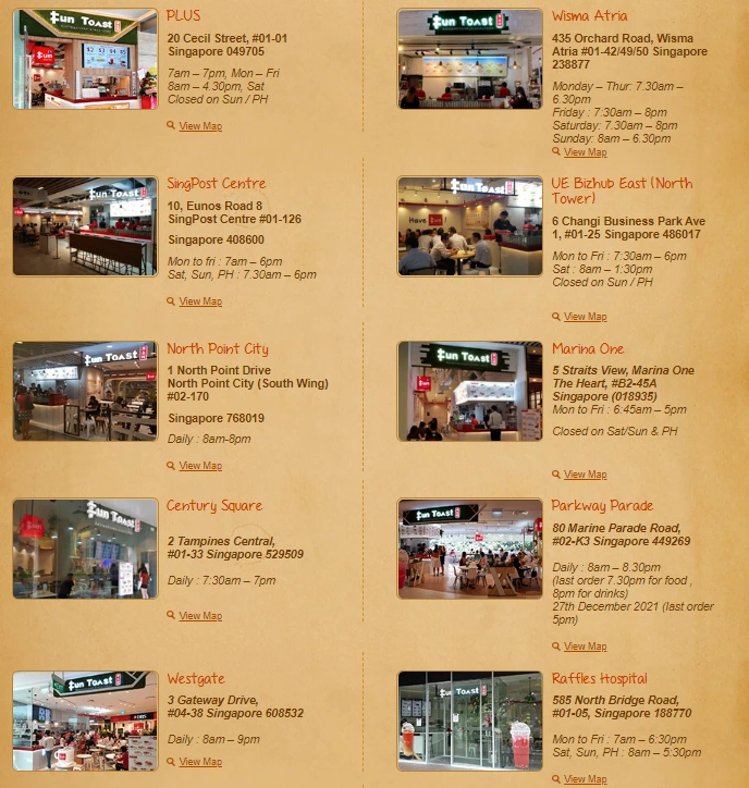 Fun Toast Menu & Price List Singapore Updated 2024 – SG Menuu