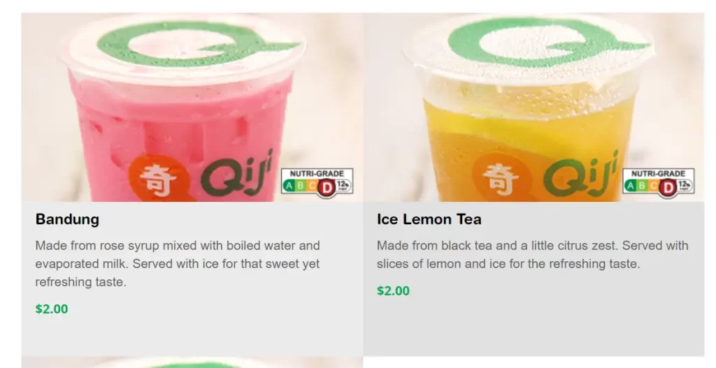 Qiji Menu & Price List Singapore Updated Jan 2024 – SG Menuu